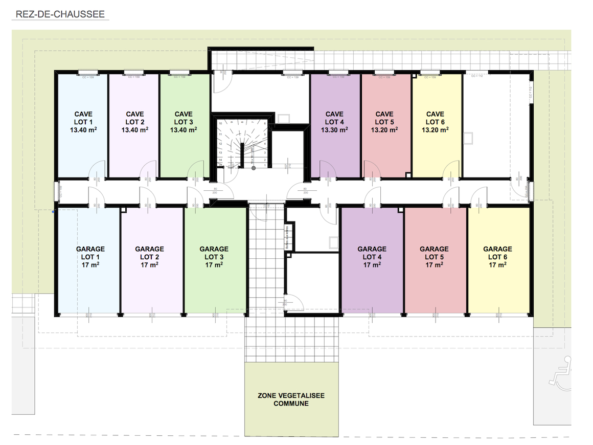 Immeuble de 6 appartements sur plans Immeuble de 6 appartements sur plans